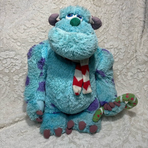 Disney | Toys | Disney Pixar Monsters Inc Sulley Christmas Plush Large ...